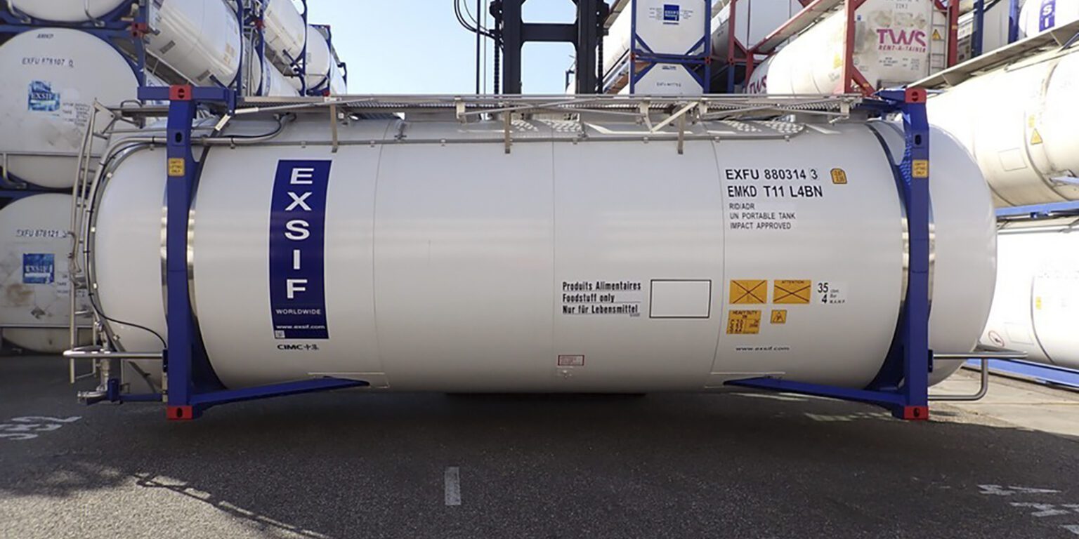 Dedicated Food Grade Tank Containers for Liquid Food Products | EXSIF ...