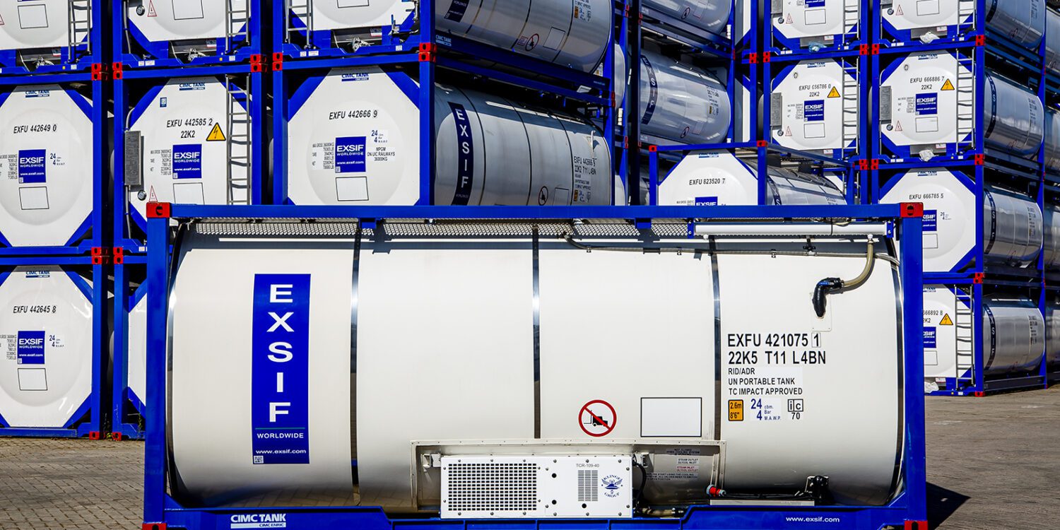 Refrigerated Tank Containers | EXSIF Worldwide