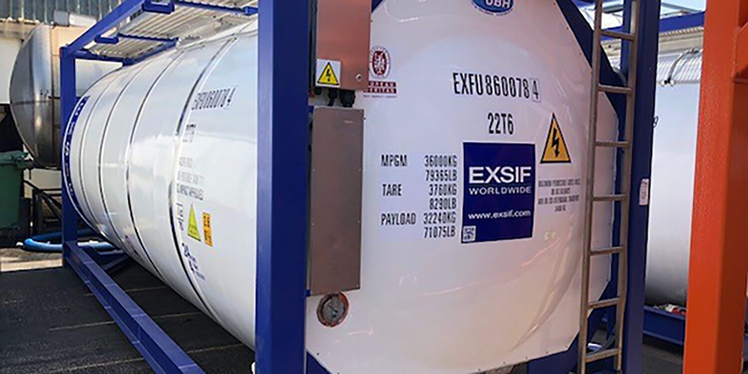 Electrically Heated Tank Containers | EXSIF Worldwide