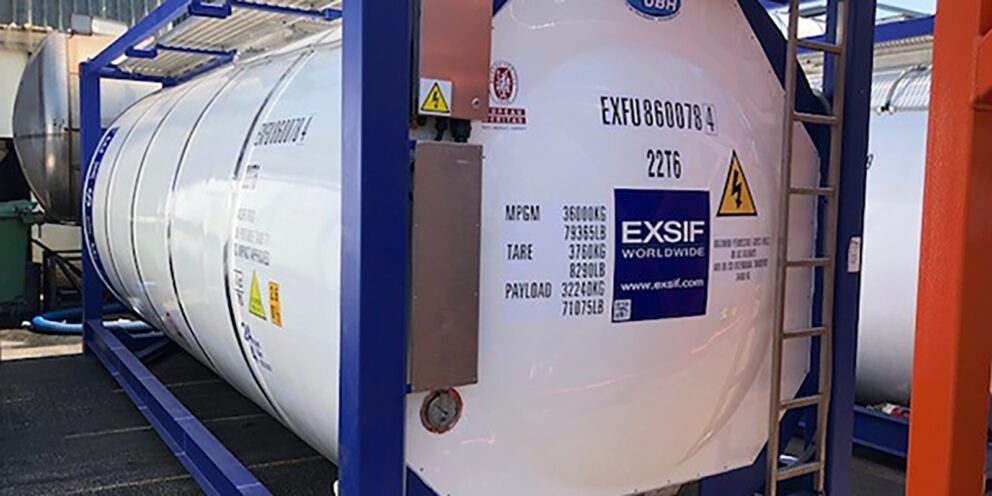 Electrically Heated Tank Containers | EXSIF Worldwide