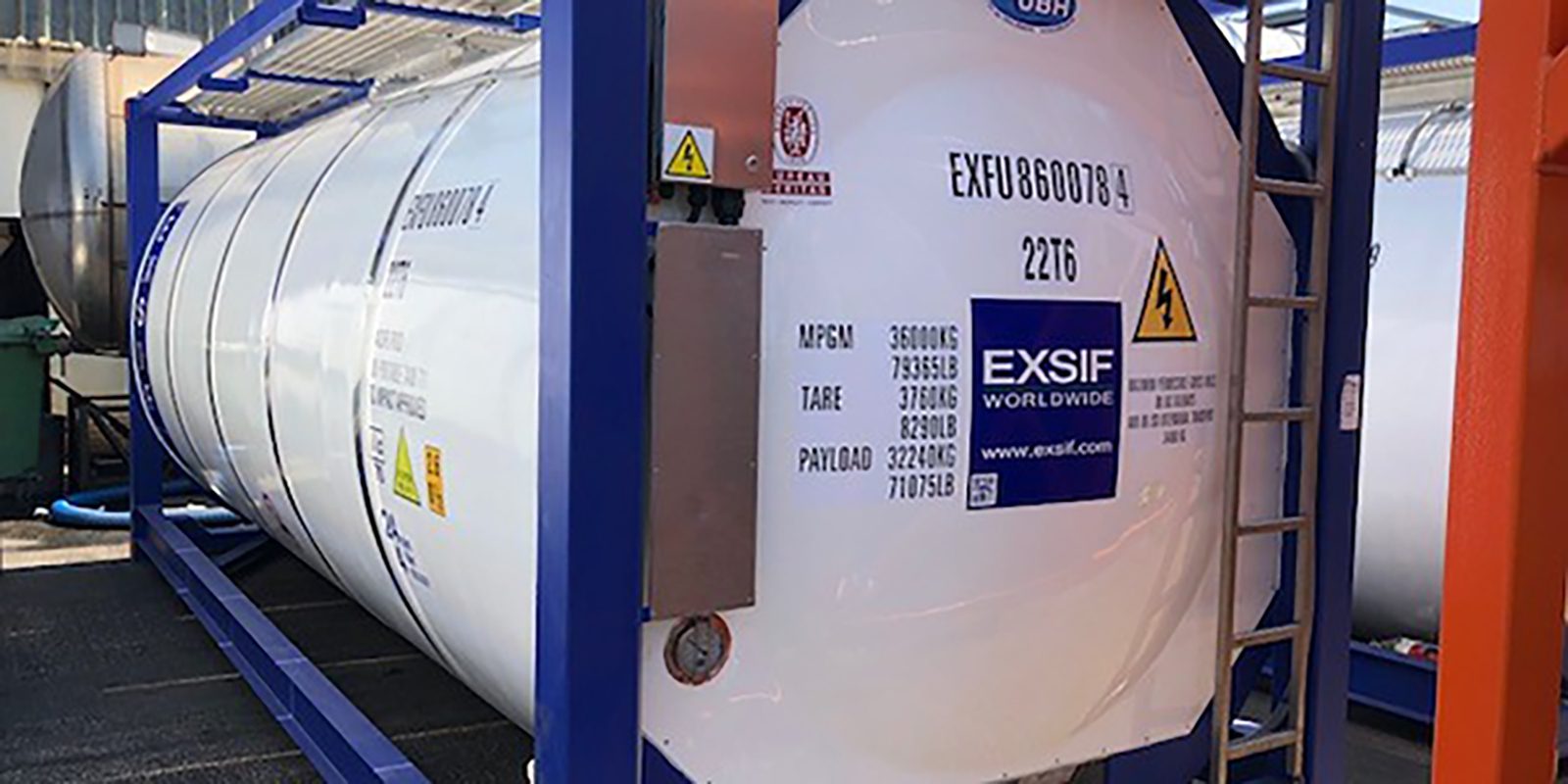 Electrically Heated Tank Containers | EXSIF Worldwide
